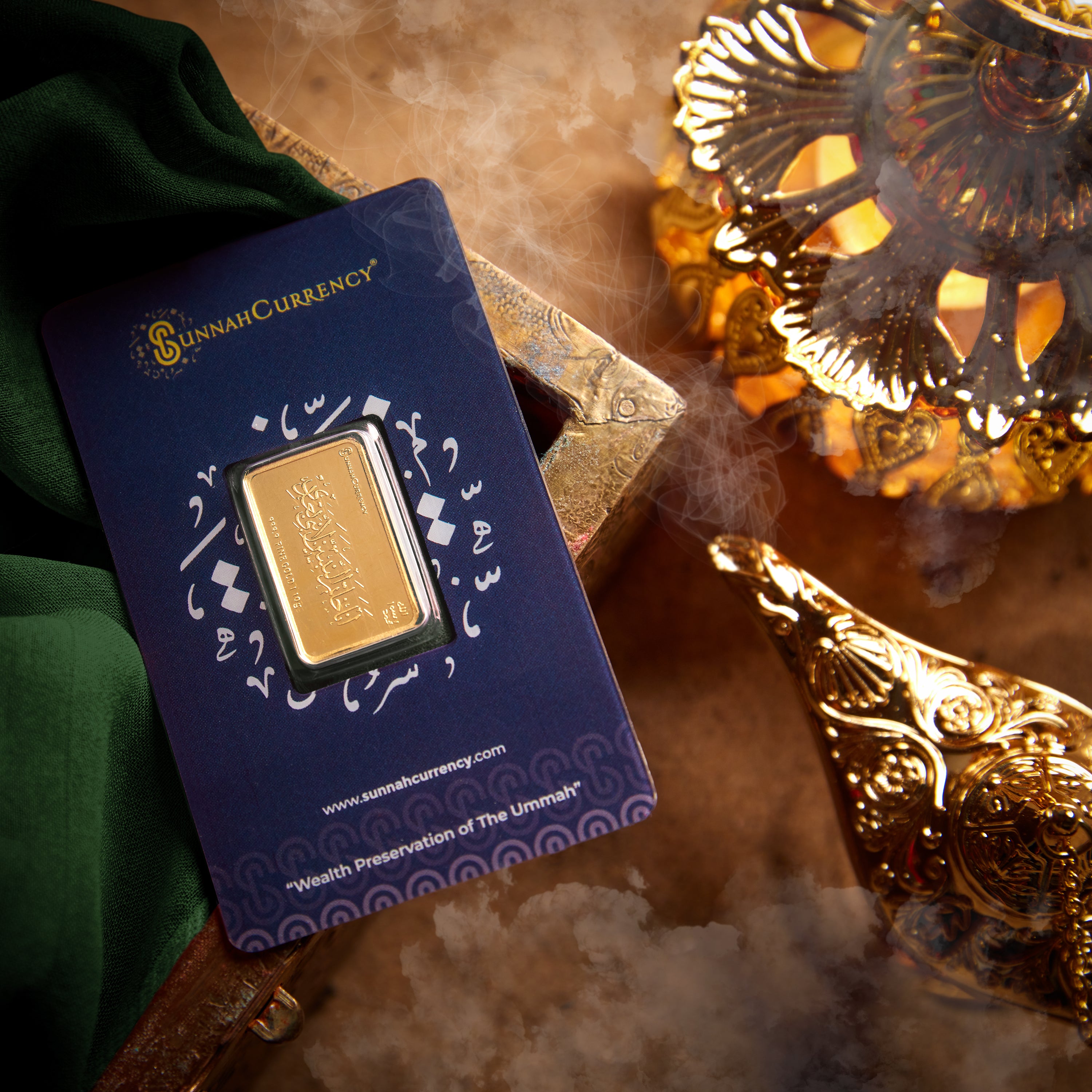 Shop 10g Gold Bar - Buy Islamic Investment Gold Bars – Sunnah Currency